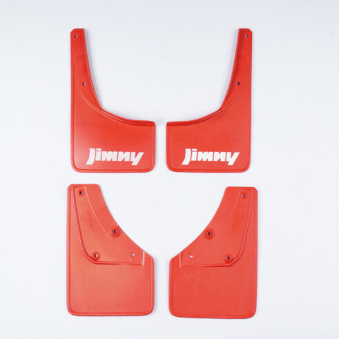 Mud Flaps - Red - FAST CAR SERVICE CENTRE